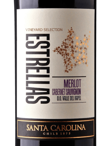 Santa Carolina Estrellas Vineyard Selection Merlot - Cabernet Sauvignon ...
