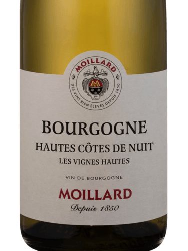 Moillard Bourgogne Hautes-Côtes de Nuits Les Vignes Hautes Blanc ...