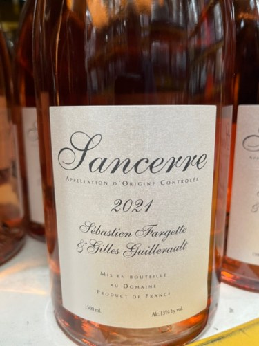 Domaine Guillerault - Fargette Sancerre Rosé | Vivino US