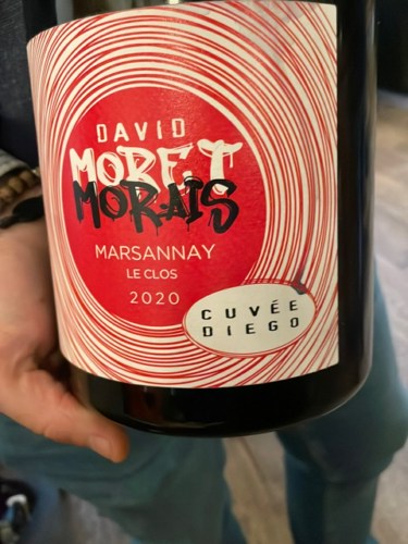 David Moret-Nomine Cuvée Diego Morais Le Clos Marsannay | Vivino US