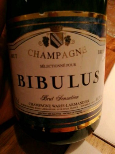 Waris-Larmandier Bibulus Brut Sensation Champagne | Vivino US