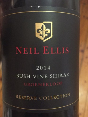 Neil Ellis Reserve Collection Bush Vine Shiraz | Vivino English