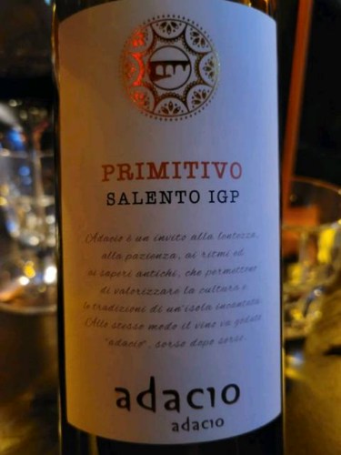 Lidl Adacio Primitivo | Vivino English
