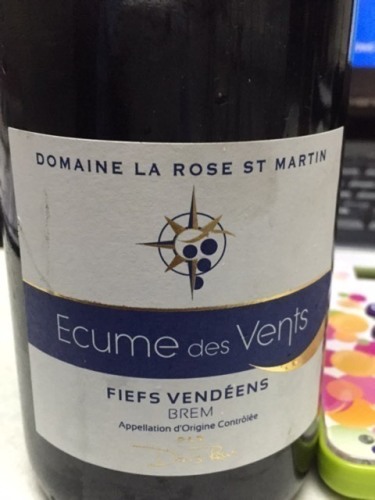 Denis Roux Ecume des Vents Fiefs Vendéens Brem | Vivino US
