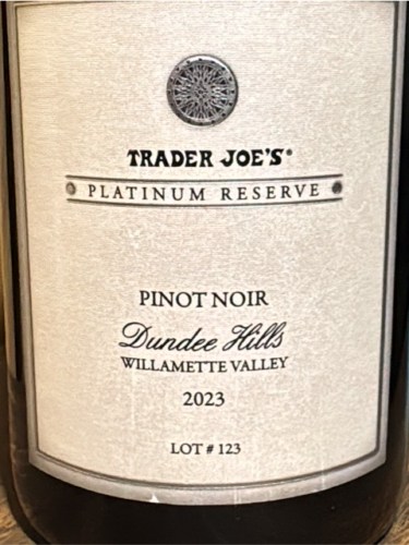 Trader Joe's Platinum Reserve Pinot Noir | Vivino English
