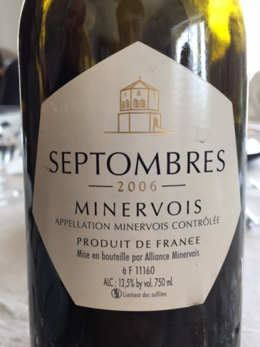 Alliance Minervois Septombres Minervois | Vivino US