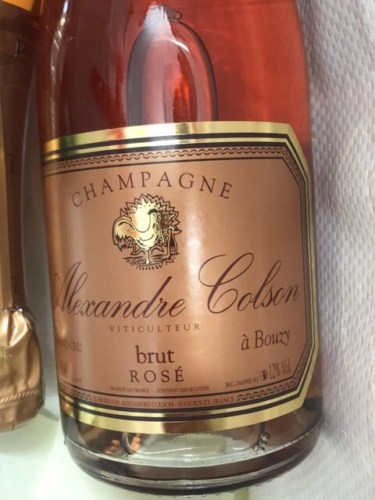 Alexandre Colson Brut Rosé Champagne Grand Cru 'Bouzy' | Vivino US