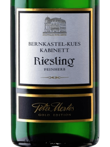 Peter Mertes Gold Edition Bernkastel-Kues Riesling Kabinett Feinherb ...