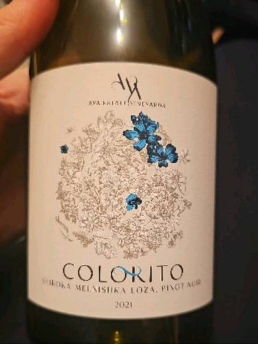 AYA Estate Vineyards Colorito Shiroka Melnishka Loza - Pinot Noir ...