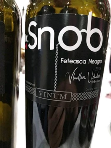 Vinum Mr. Snob Fetească Neagră | Vivino France