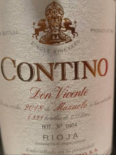 Contino Don Vicente | Vivino US