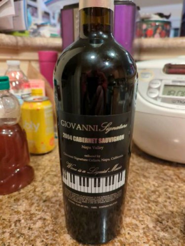 Giovanni Signature Cellars Cabernet Sauvignon Liquid Music | Vivino US