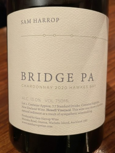 Sam Harrop Bridge Pa Chardonnay | Vivino US