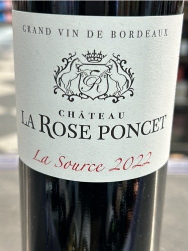 Château la Rose Poncet La Source Bordeaux | Vivino US
