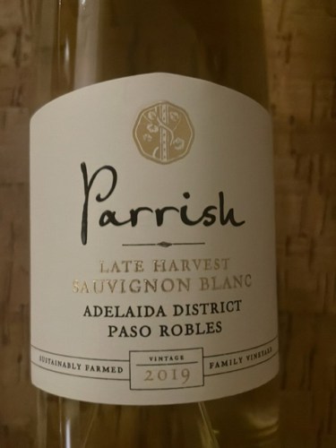 Parrish Late Harvest Sauvignon Blanc | Vivino US