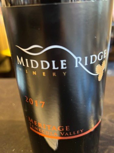 Middle Ridge Winery Meritage | Vivino Australia