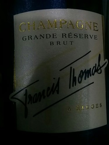 2015 Francis Thomas Champagne Grande Reserve Brut | Vivino