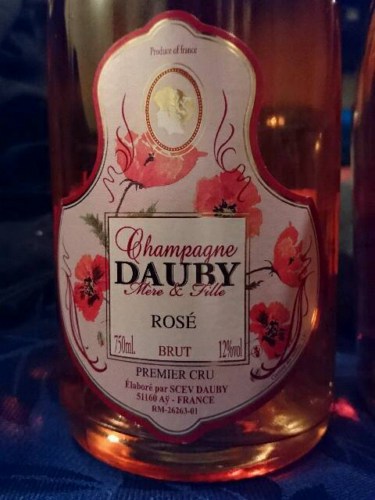 Dauby Mere et Fille Premier Cru Rosé Brut Champagne | Vivino Canada