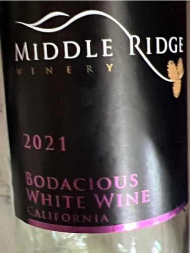 Middle Ridge Winery Bodacious | Vivino US