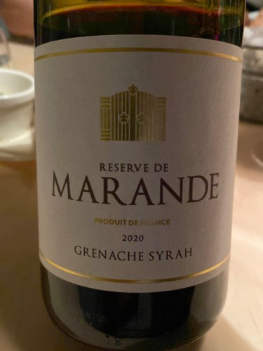 Jean de Marande Reserve de Marande Grenache - Syrah | Vivino US