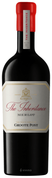 Groote Post The Inheritance Merlot | Vivino US
