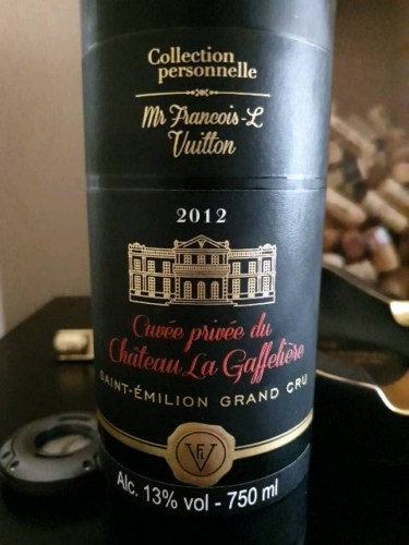 Mr Francois-L Vuitton Cuvée Privee du Château La Gaffelière Saint ...