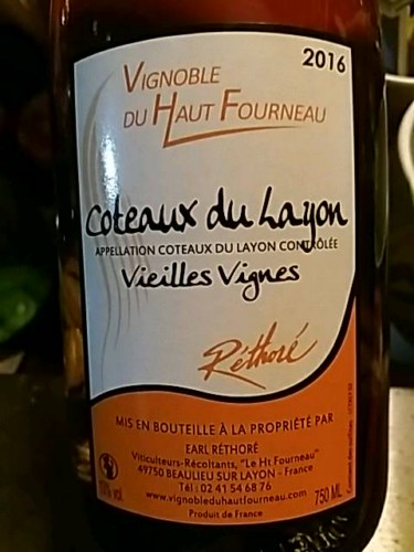 Vignoble du Haut Fourneau Vieilles Vignes Coteaux du Layon | Vivino US