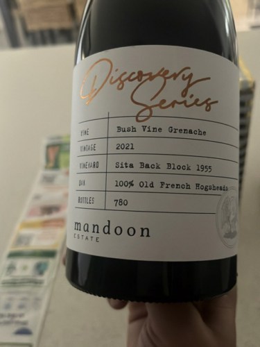Mandoon Discovery Series Bush Vine Grenache | Vivino US