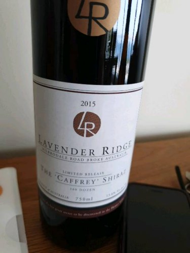 2015 Lavender Ridge (AU) The "Caffrey" Shiraz | Vivino US