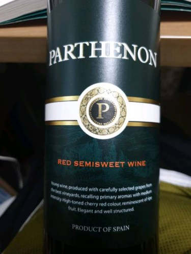 Parthenon Red Semisweet | Vivino Australia