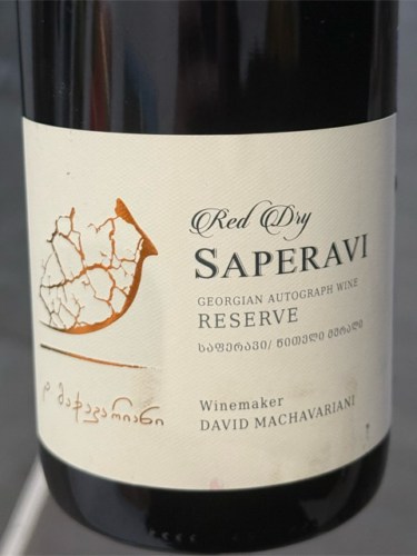 David Machavariani Saperavi Reserve | Vivino US