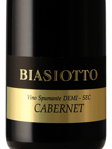 2018 Biasiotto Cabernet Demi-Sec | Vivino US