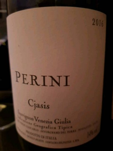 Perini Giancarlo Cjasis Sauvignon Venezia Giulia | Vivino English