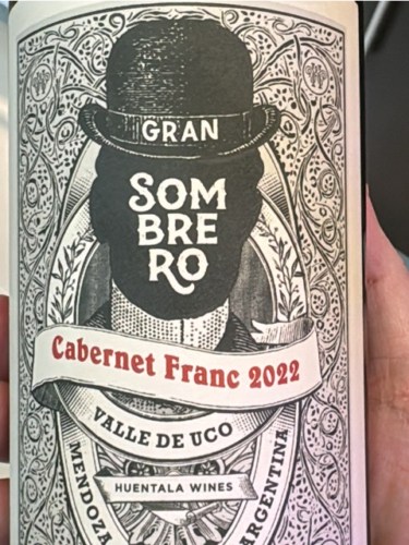 Huentala Gran Sombrero Cabernet Franc | Vivino Brasil