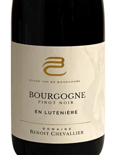Domaine Benoit Chevallier En Lutenière Bourgogne Pinot Noir | Vivino US