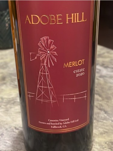 Adobe Hill Winery Canonita Vineyard Merlot | Vivino US