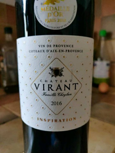 Château Virant Inspiration Coteaux d'Aix-en-Provence | Vivino Français