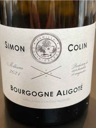 Simon Colin Bourgogne Aligoté | Vivino English
