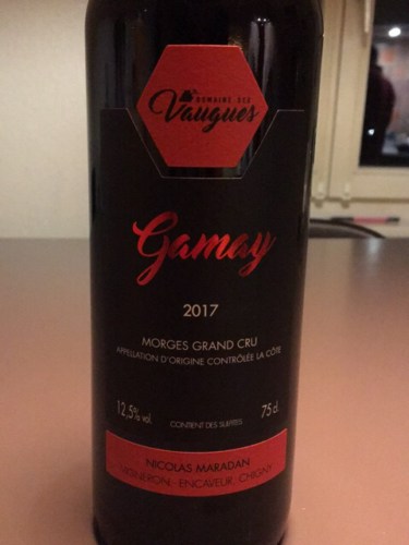 Domaine des Vaugues Gamay Morges Grand Cru | Vivino US