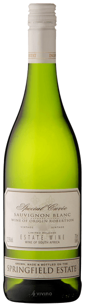 Springfield Estate Special Cuvée Sauvignon Blanc | Vivino US