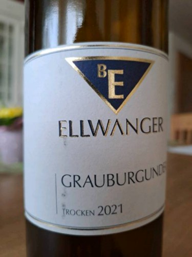 Bernhard Ellwanger Grauburgunder Trocken | Vivino US