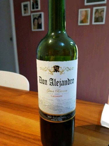 Don Alejandro Gran Reserva Carménère | Vivino Portugal