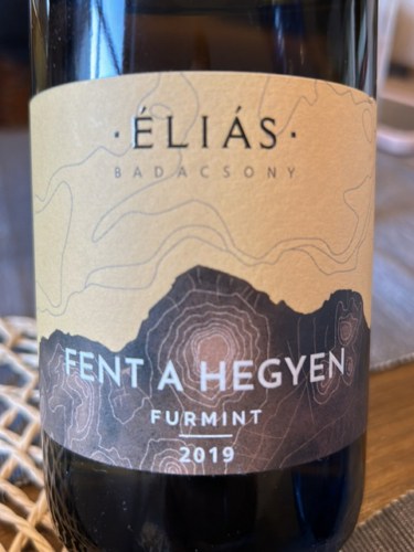 Éliás Fent A Hegyen Furmint | Vivino Australia