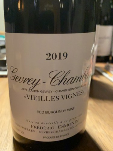 Domaine Frédéric Esmonin Vieilles Vignes Gevrey-Chambertin | Vivino US