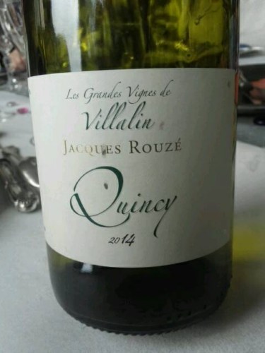 Jacques Rouzé Les Grandes Vignes de Villalin Quincy | Vivino US