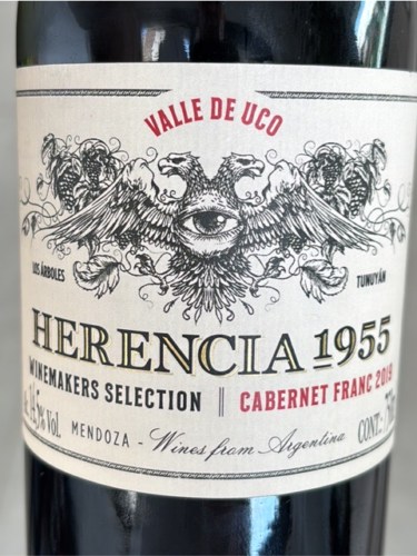 Parcelas Herencia 1955 Winemakers Selection Cabernet Franc | Vivino US