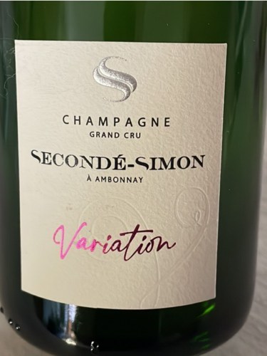 Secondé Simon Variation Champagne Grand Cru 'Ambonnay' | Vivino US