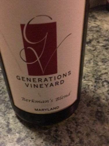 Generations Vineyard Berkman’s Blend | Vivino US