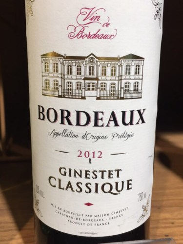Ginestet Classique Bordeaux | Vivino US