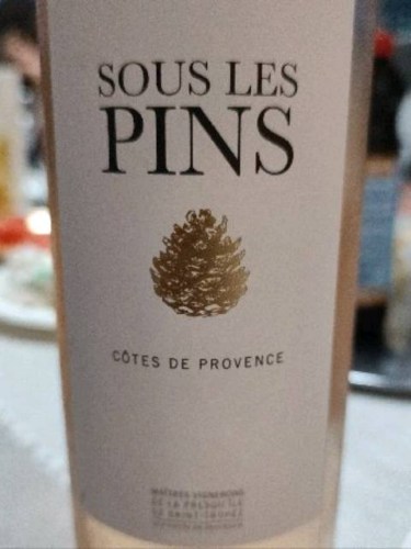Les Mâitres Vignerons De La Presquîle De Saint Tropez Sous Les Pins